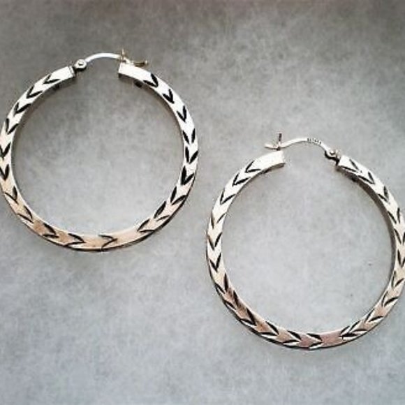 HAN | Jewelry | Vintage Designer Han Huge Solid Sterling Silver 925 ...